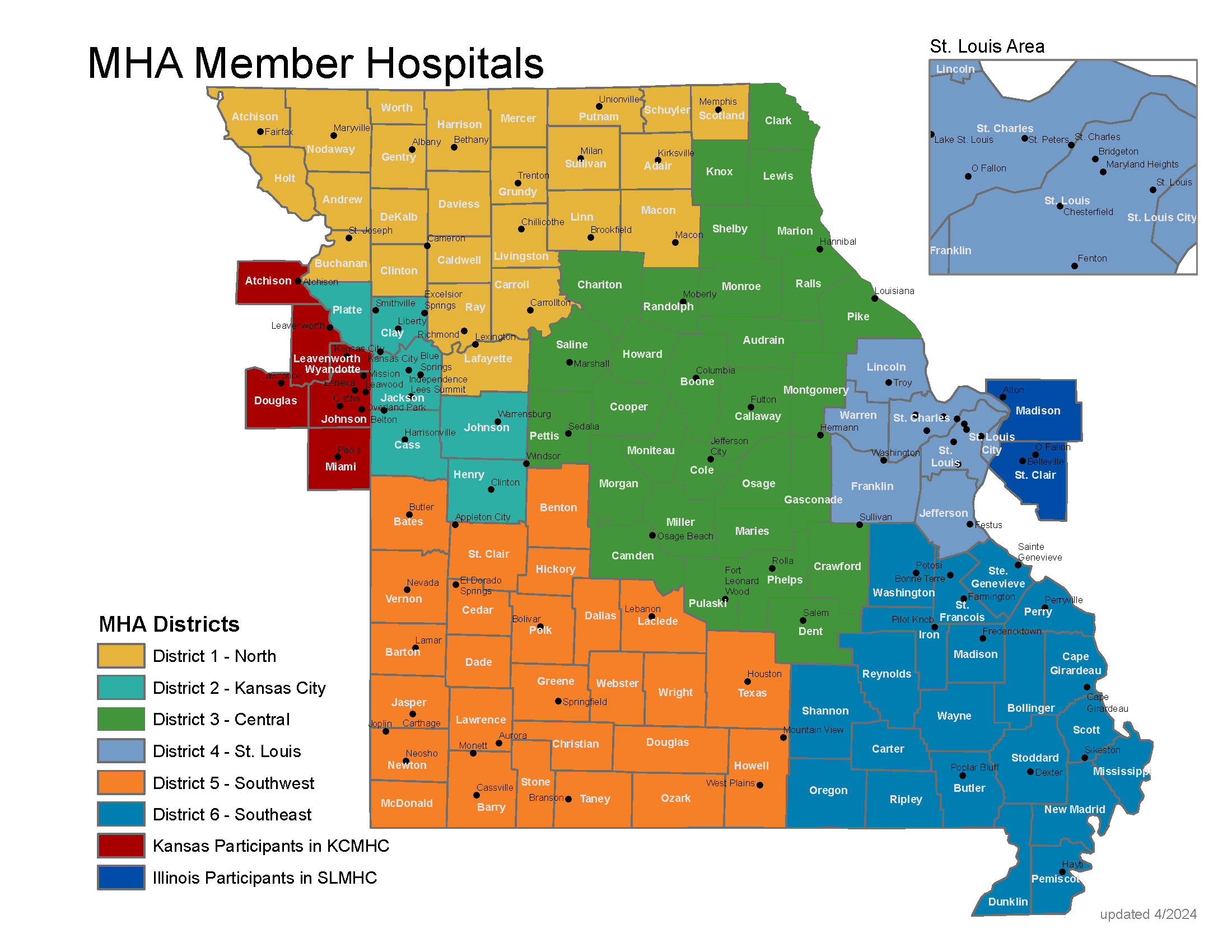 Member Hospitals | Missouri Hospital Association